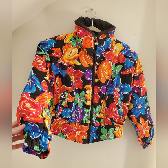 Obermeyer | Jackets & Coats | Obermyer Tropical Floral Print Thermal ...